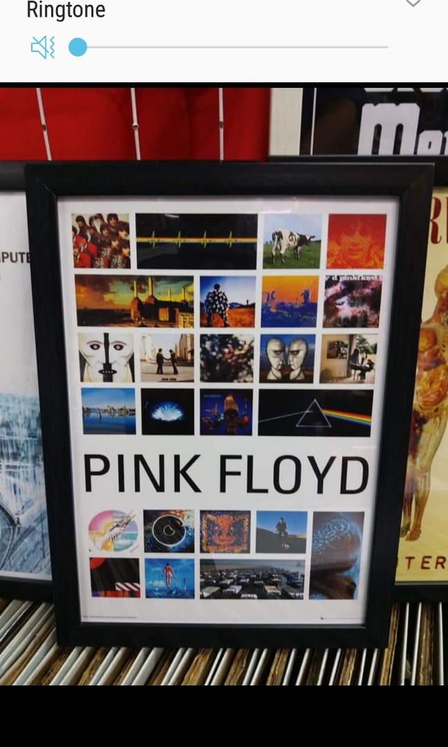 FRAME A4 SAIZ PINK FLOYD, Furniture & Home Living, Home Decor, Frames ...
