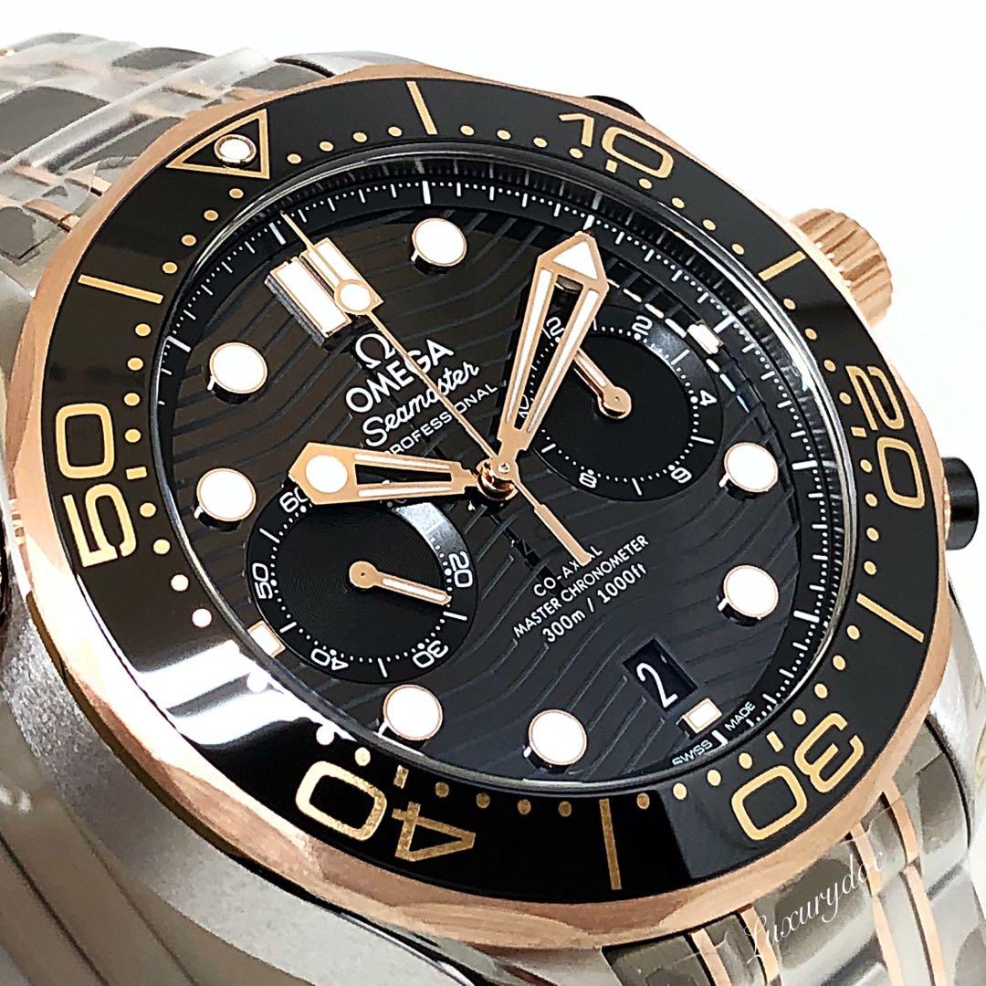 FS.BNIB OMEGA SEAMASTER DIVER 300M CO-AXIAL MASTER CHRONOMETER ...