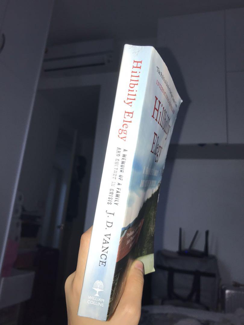 Hillbilly Elegy by JD Vance, Hobbies & Toys, Books & Magazines ...