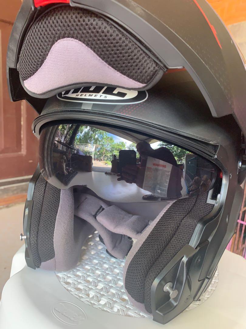 HJC Modular helmet-high quality, Motorbikes, Motorbike Parts ...