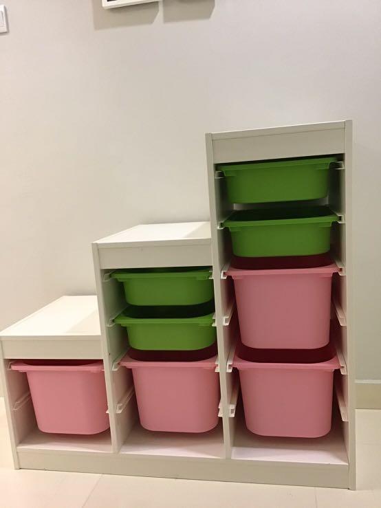Ikea Trofast Storage, Furniture, Shelves & Drawers on Carousell