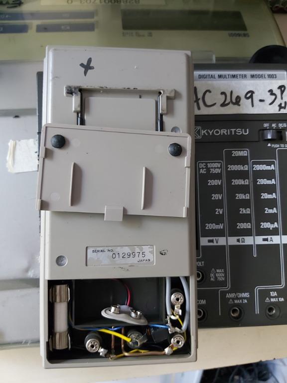Kyoritsu Model 1001 Digital Multimeter @ P850 Each As is, Audio, Other ...