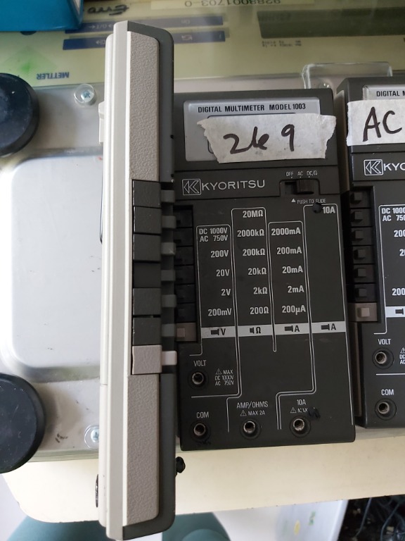 Kyoritsu Model 1001 Digital Multimeter @ P850 Each As is, Audio, Other ...