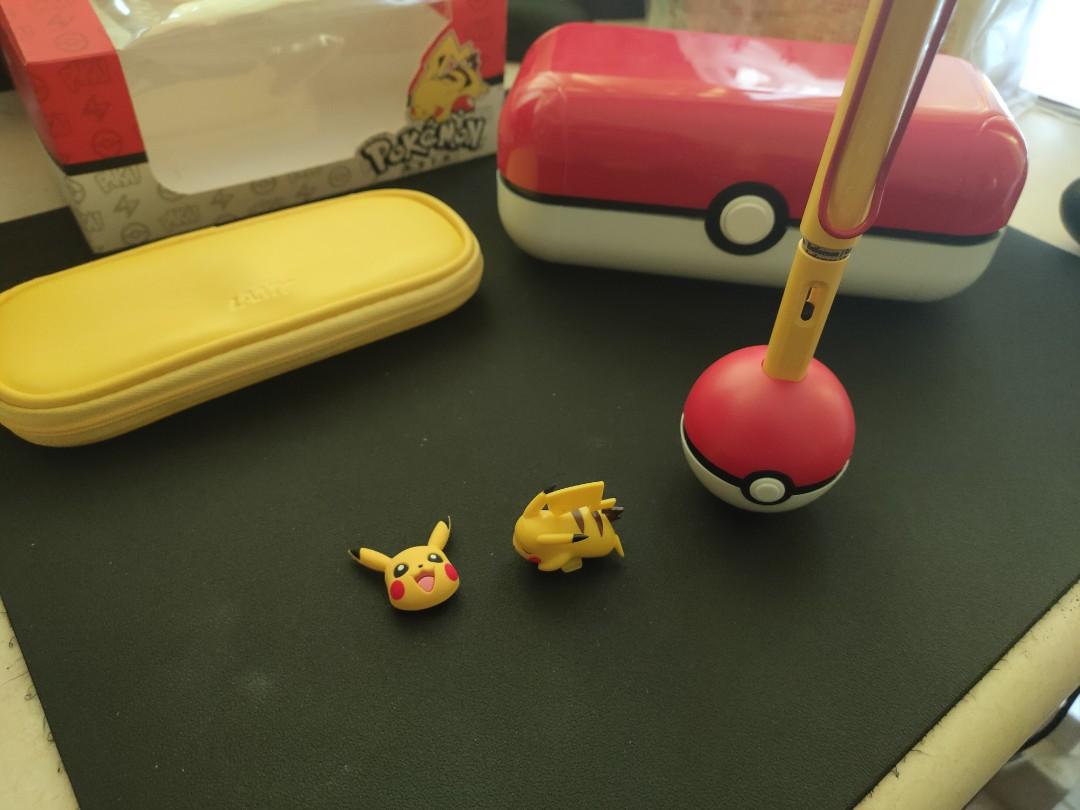 LAMY SAFARI POKEMON PIKACHU LIMITED EDITION FOUNTAIN PEN SET, Hobbies ...