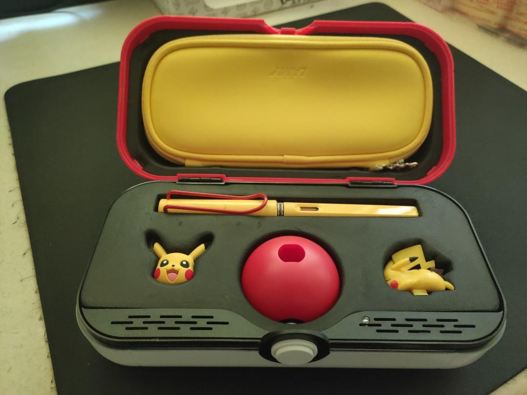 LAMY SAFARI POKEMON PIKACHU LIMITED EDITION FOUNTAIN PEN SET, Hobbies ...