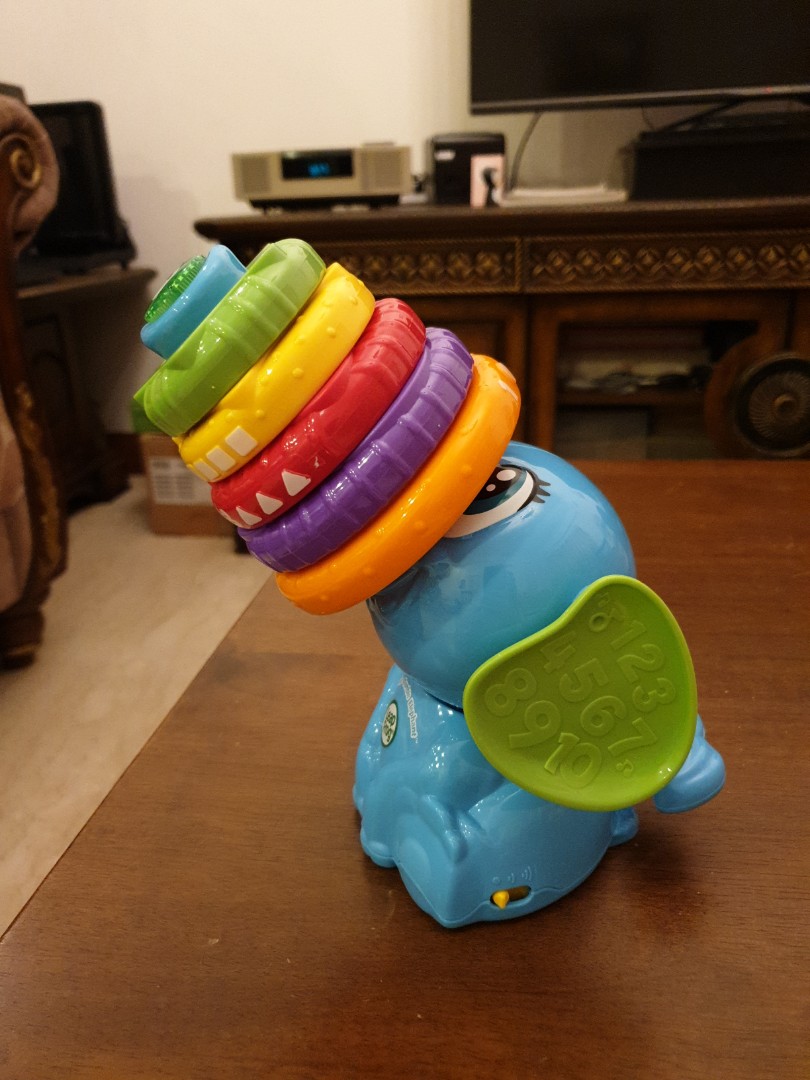 LeapFrog Stack & Stumble Elephant, Hobbies & Toys, Toys & Games on ...