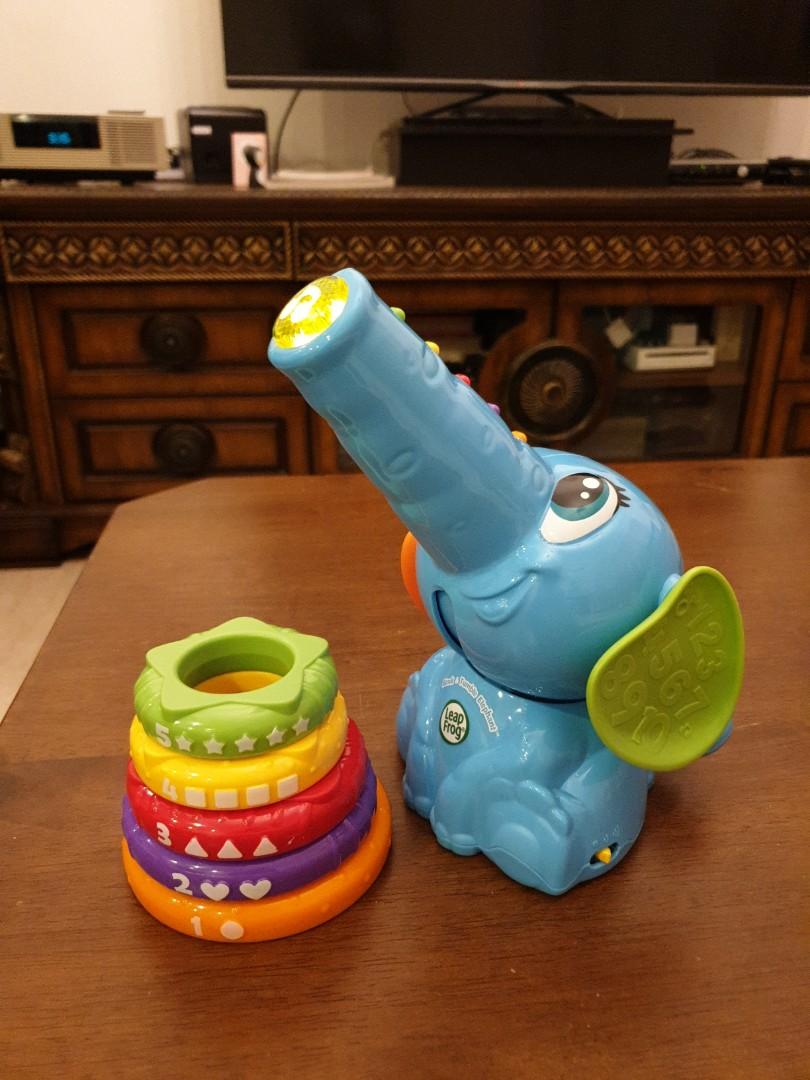 LeapFrog Stack & Stumble Elephant, Hobbies & Toys, Toys & Games on ...