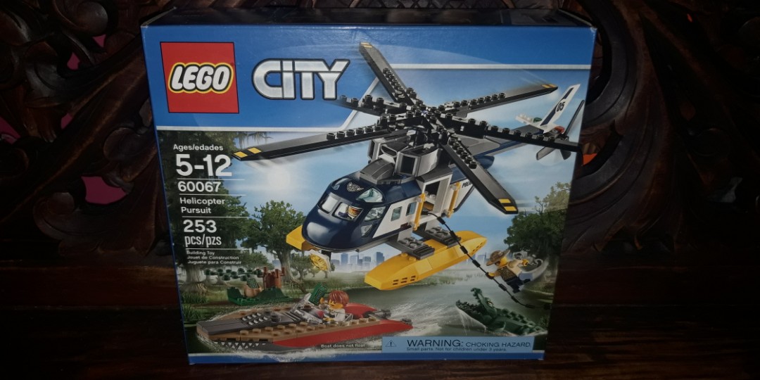 Lego City 60067 Helicopter Pursuit, Hobbies & Toys, Toys & Games on ...