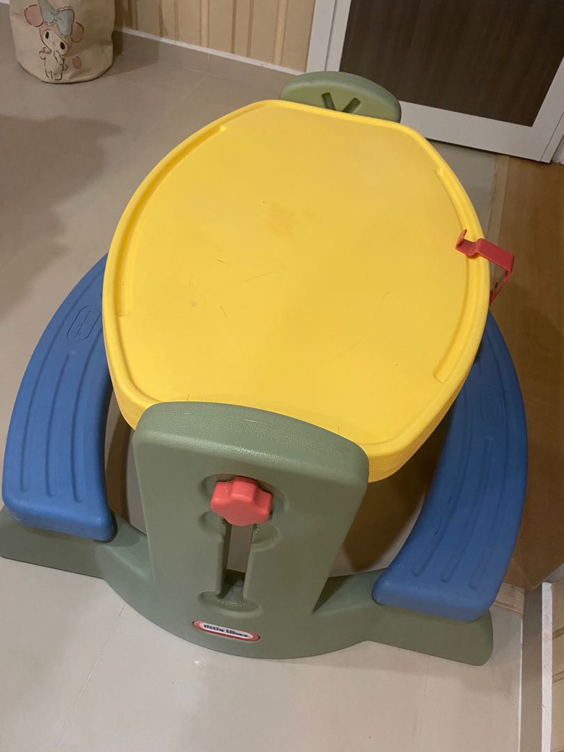 Little tikes table with bench, Babies & Kids, Toys & Walkers on Carousell