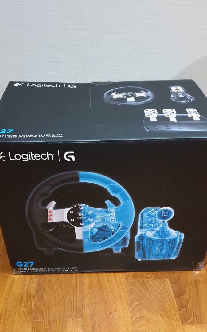 Logitech G27 Racing wheel set, Video Gaming, Video Game Consoles ...