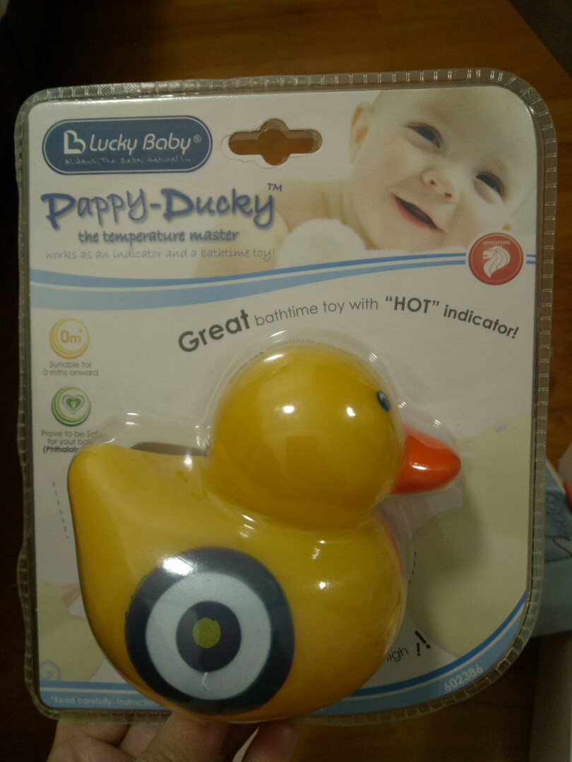 Lucky Baby Pappy Duck temperature indicator, Babies & Kids, Babies ...