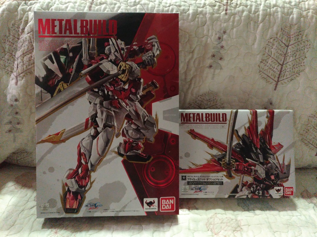 Sale! Metal Build Gundam Astray Red Frame with Flight Unit Option Set ...