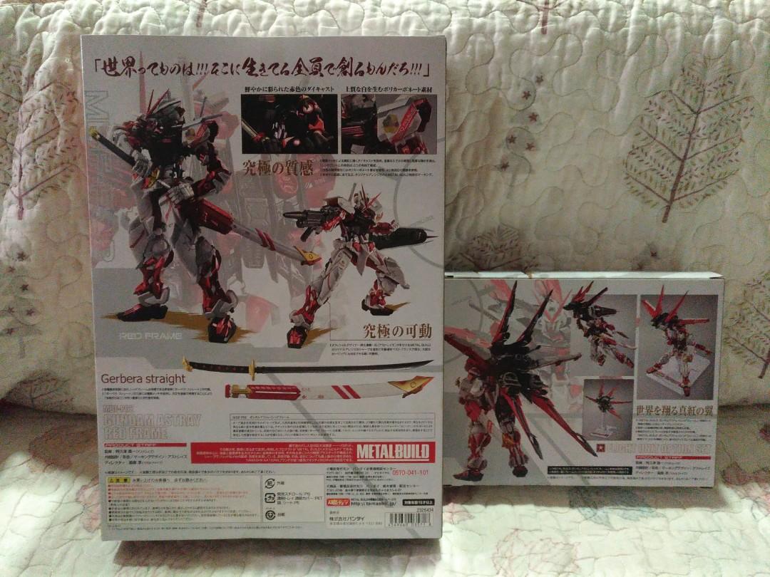 Sale! Metal Build Gundam Astray Red Frame with Flight Unit Option Set ...