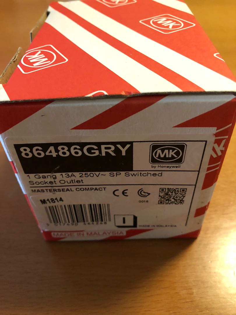 MK Weatherproof Socket Outlet, TV & Home Appliances, Electrical ...