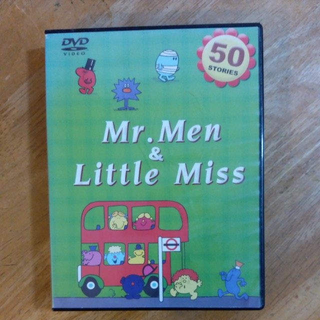 Mr Men and Little Miss DVD Box Set, 興趣及遊戲, 收藏品及紀念品, 明星周邊 - Carousell