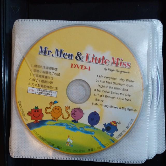 Mr Men and Little Miss DVD Box Set, 興趣及遊戲, 收藏品及紀念品, 明星周邊 - Carousell