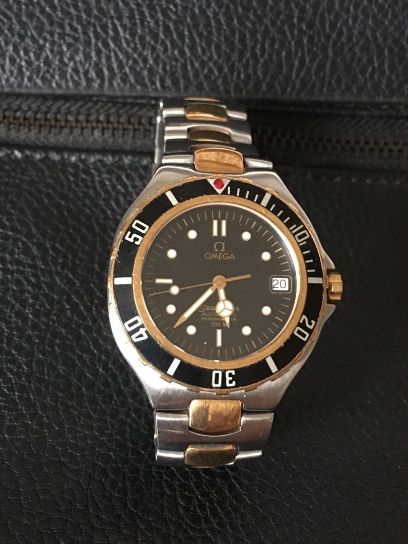 Omega Seamaster Automatic 200m with Cert, Men's Fashion, Watches ...