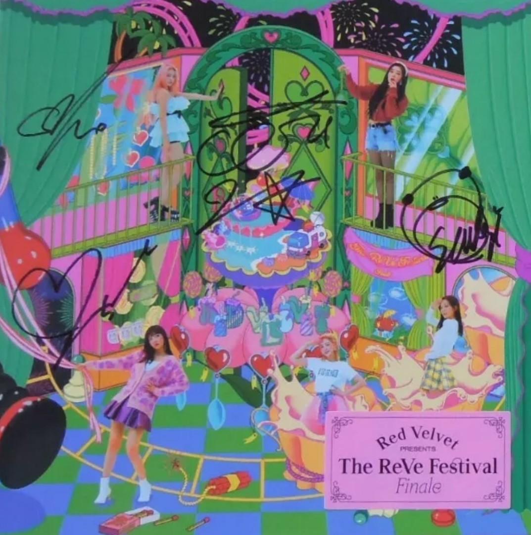 (PO) SIGNED Red velvet reve festival finale album, Hobbies & Toys ...