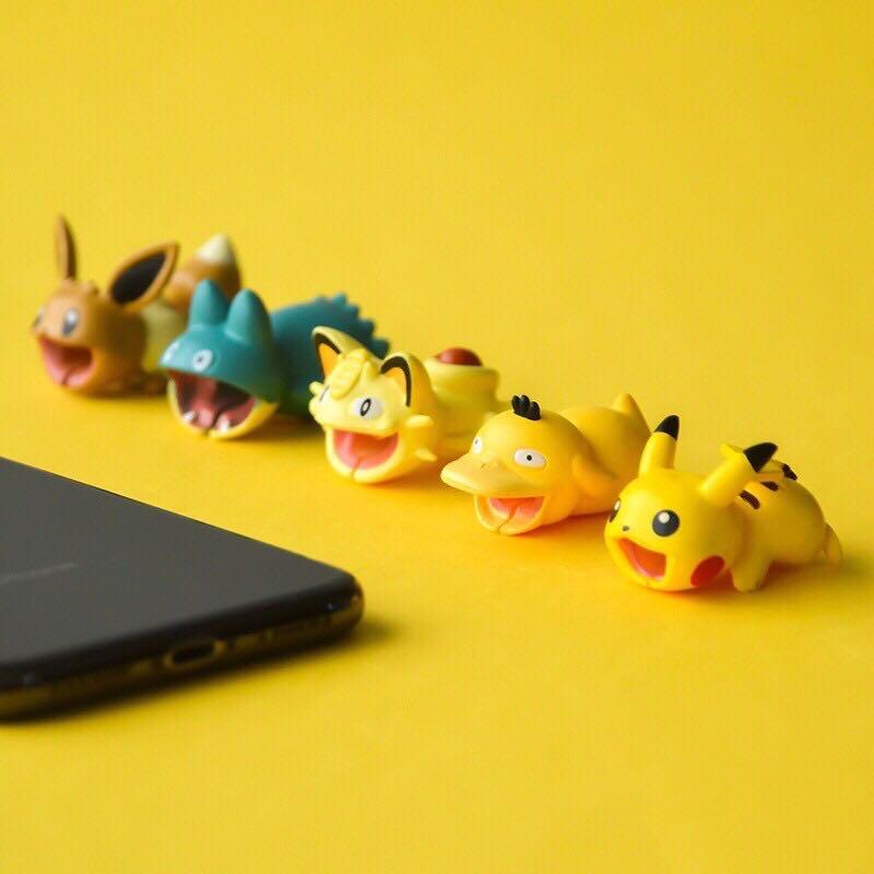 Pokémon Pikachu Cable Bite Protector USB Charger Protection, Mobile ...