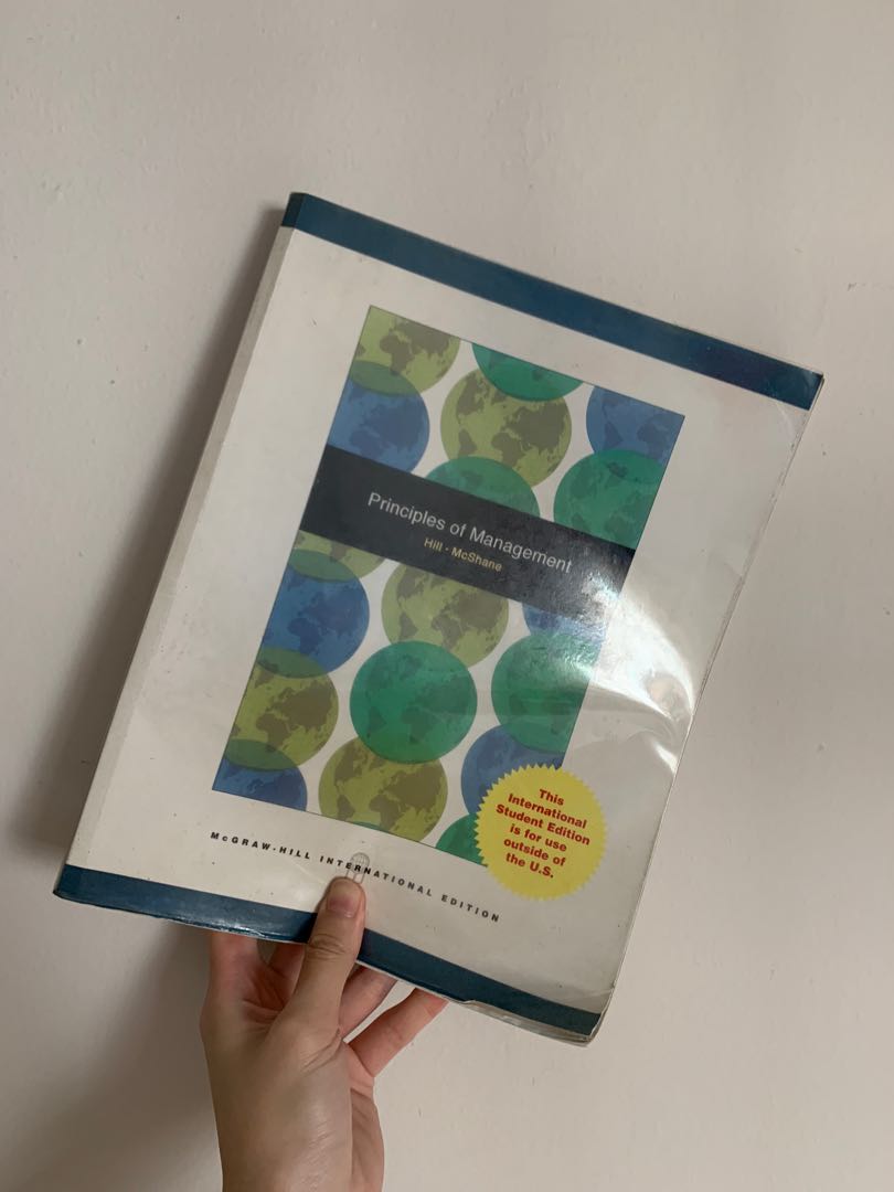 Principles of Management Textbook, Hobbies & Toys, Books & Magazines ...