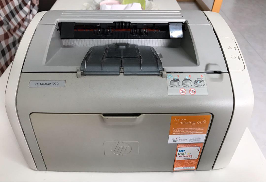 Printer HP LaserJet 1020, Computers & Tech, Printers, Scanners ...