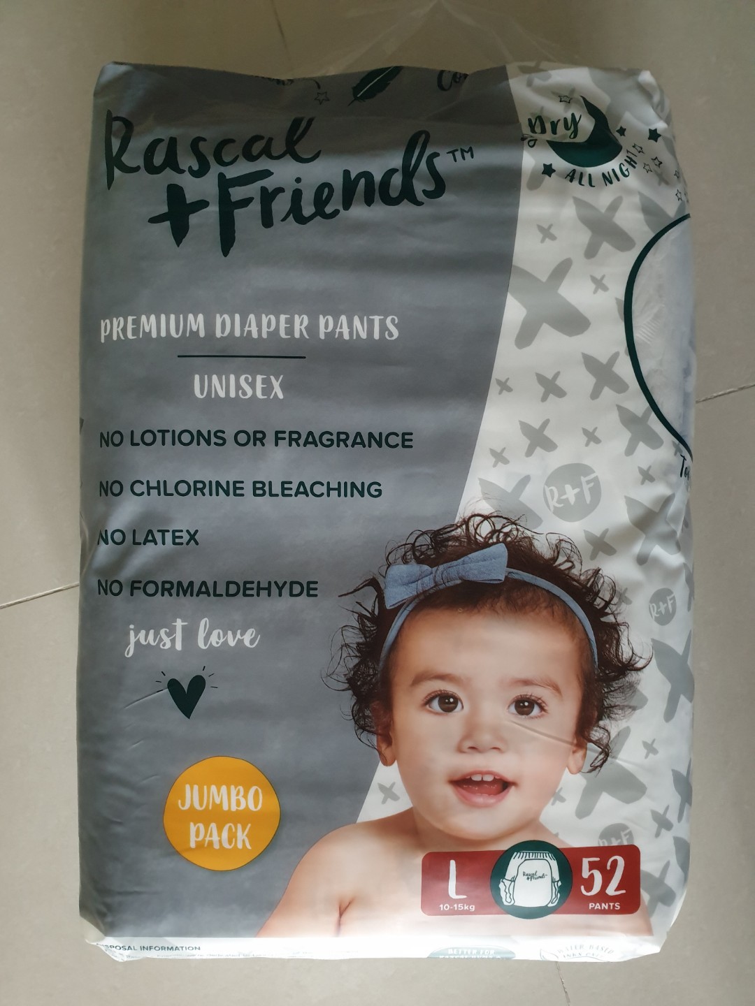 Rascal and Friends diapers, L size pants, Babies & Kids, Bathing ...