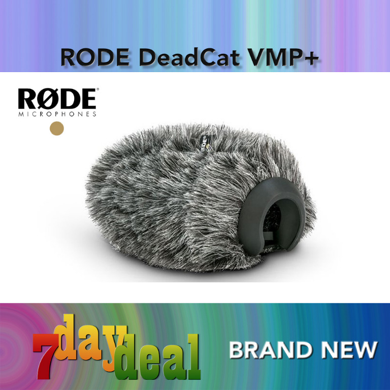 Rode DeadCat VMP+ Deluxe Furry Wind Cover (For Rode Videomic Pro+ Microphone), Photography ...