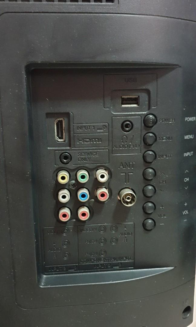 Sharp AQUOS 24" LED TV LC-24LE155M, TV & Home Appliances, TV ...