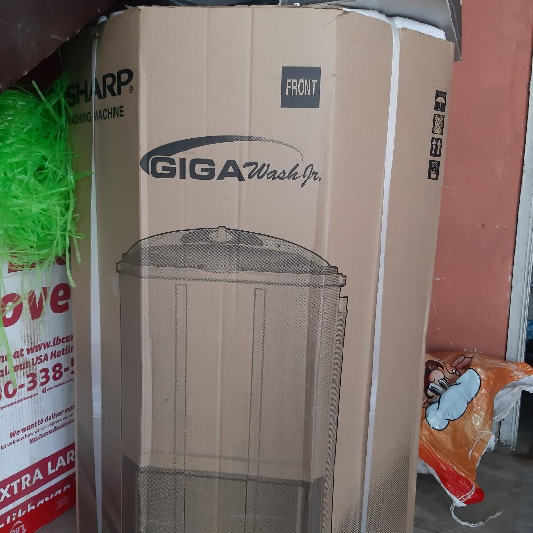 Sharp washing machine single tub, TV & Home Appliances, Washing ...