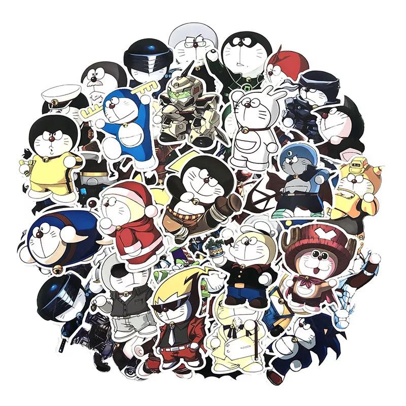 (Stickers) 50pc Doraemon Universe Japanese Anime Animation Comics ...