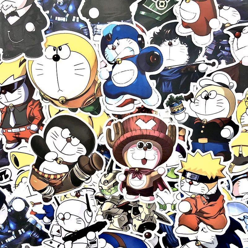 (Stickers) 50pc Doraemon Universe Japanese Anime Animation Comics ...