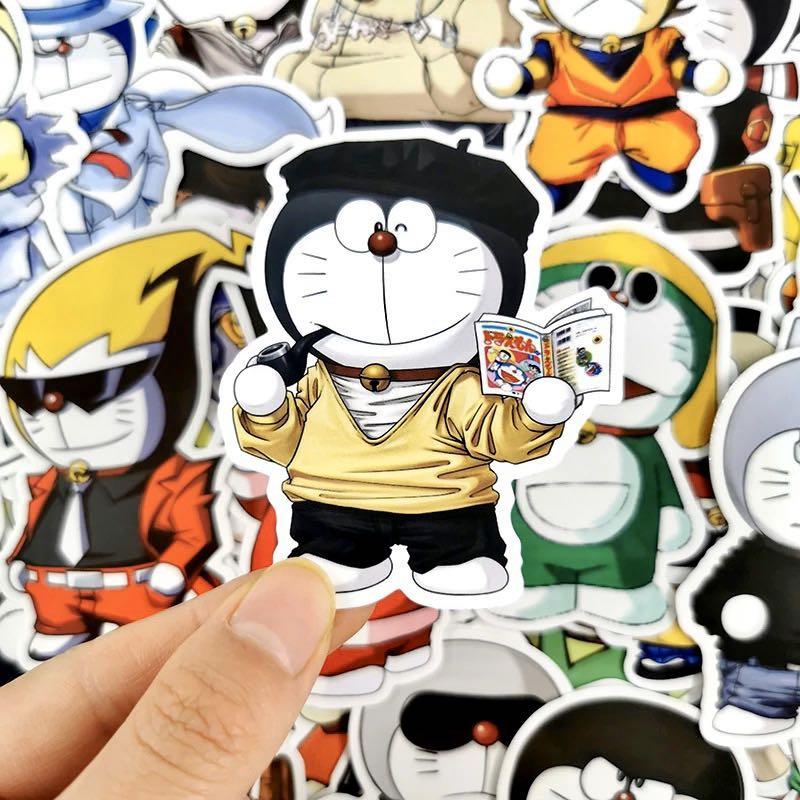 (Stickers) 50pc Doraemon Universe Japanese Anime Animation Comics ...