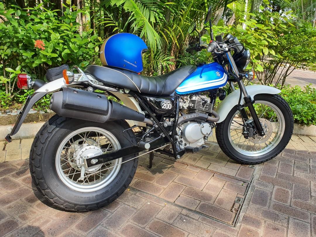 2017 Suzuki van van 200cc cafe racer class 2b, Motorcycles, Motorcycles ...