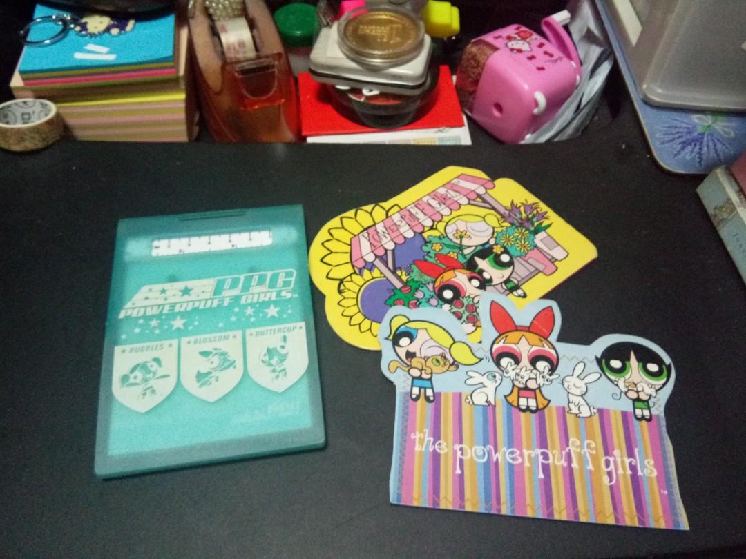 The PowerPuff Girls Stationery Collectibles Bundle Set, Hobbies & Toys ...