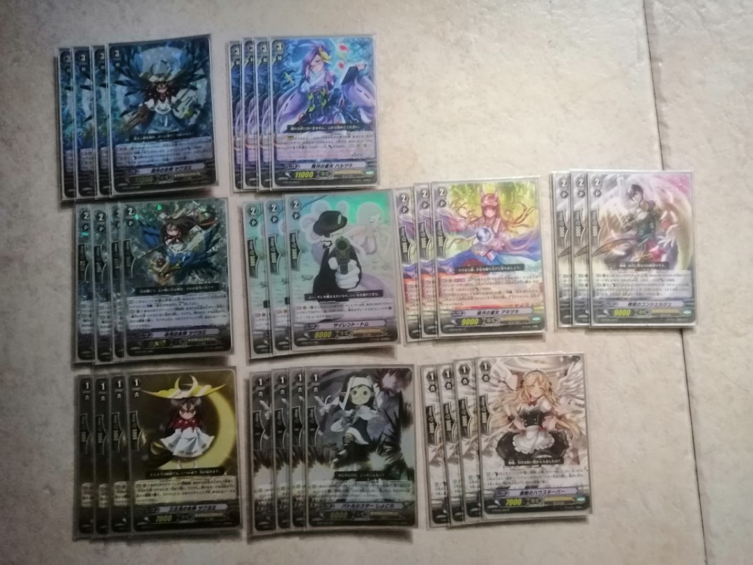 Vanguard Tsukuyomi Full Built Deck, Hobbies & Toys, Toys & Games on ...