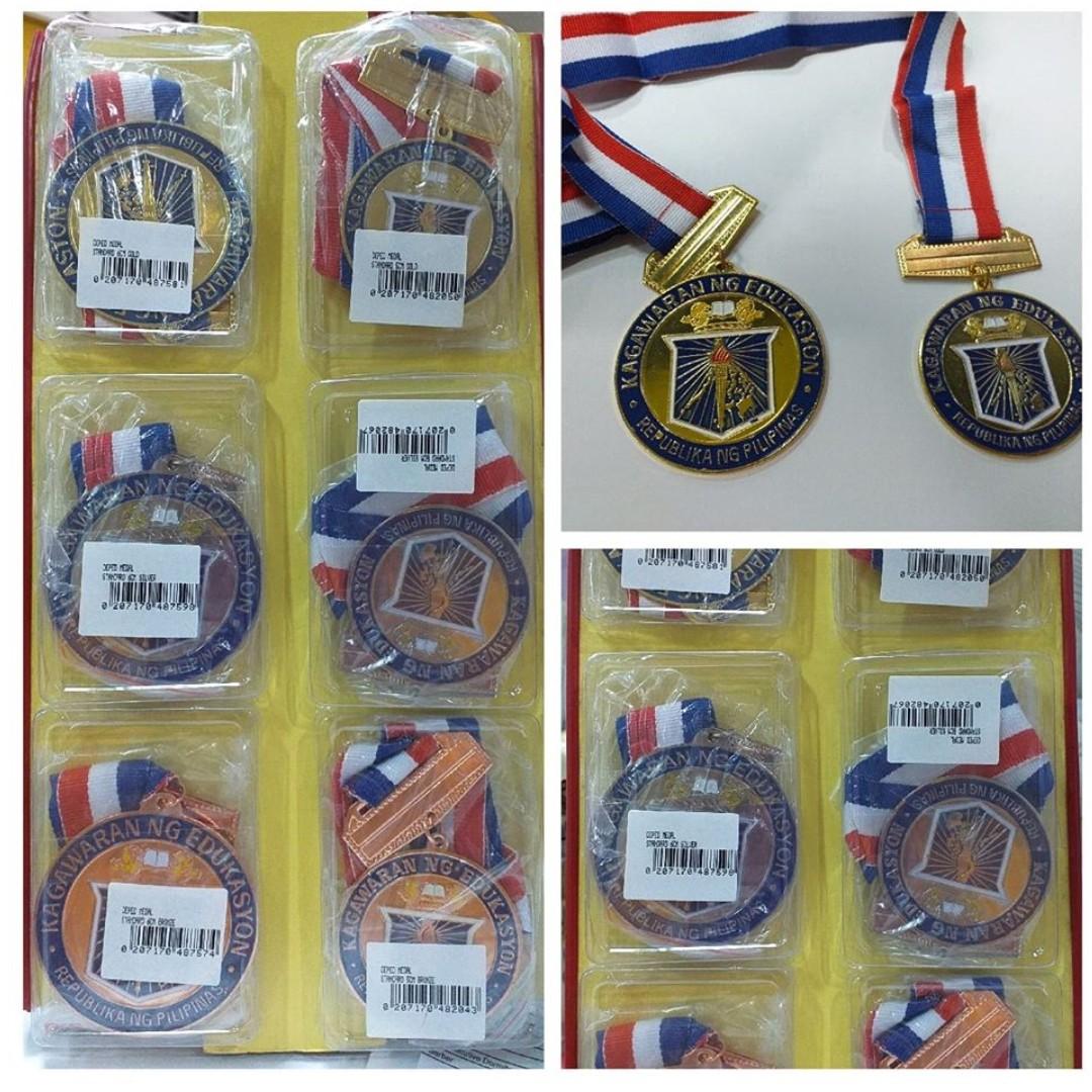 We RUSH Deped medals kagawaran medals Migilito Sports medals we ...