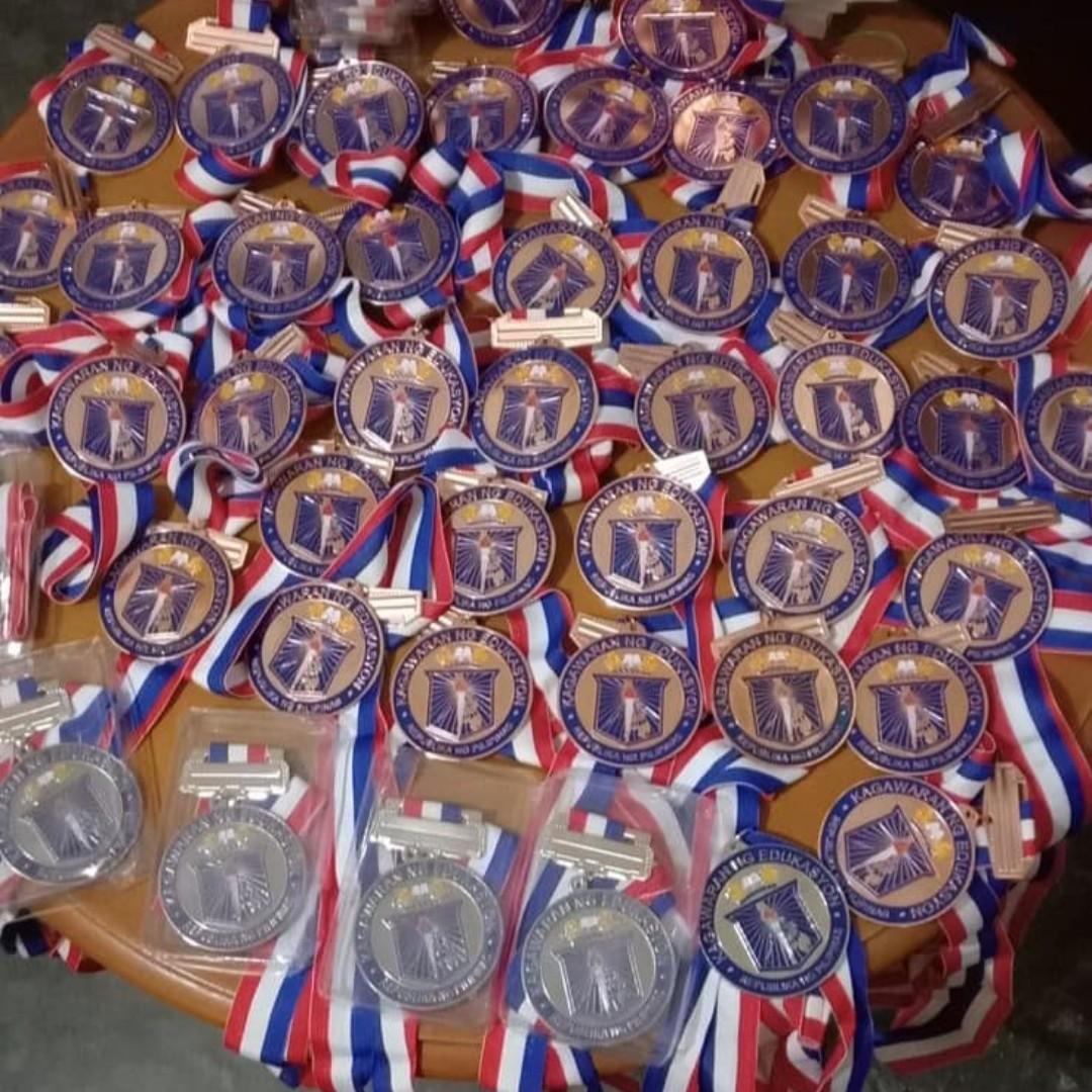 We RUSH Deped medals kagawaran medals Migilito Sports medals we ...