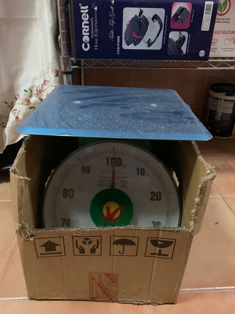100kg scale, Health & Nutrition, Health Monitors & Weighing Scales on ...