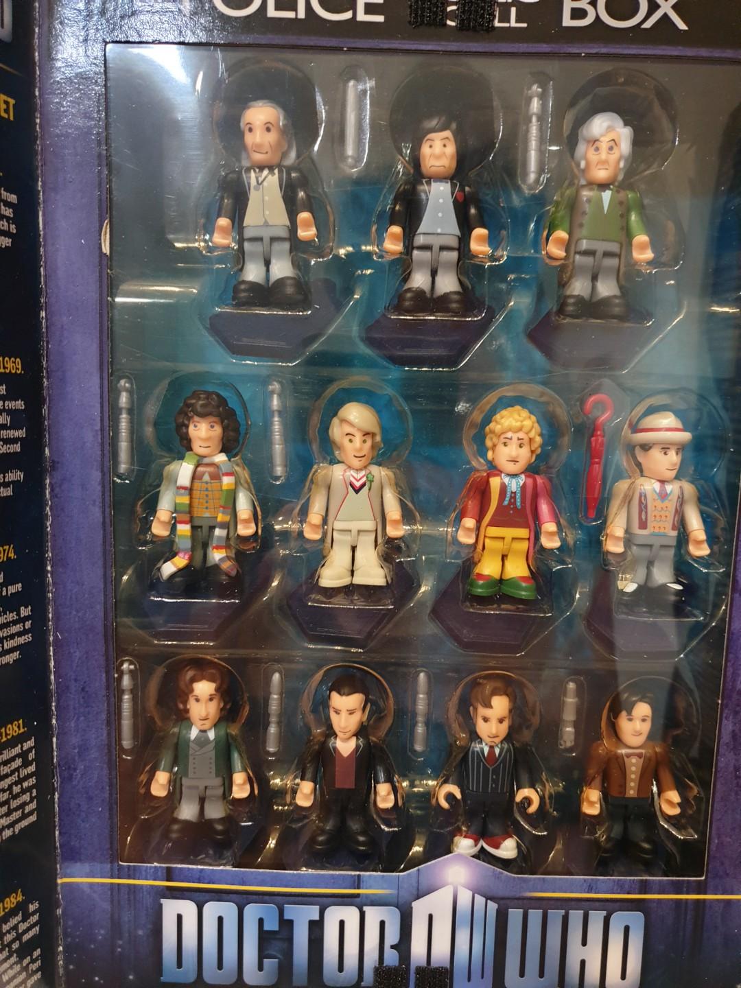 11 Doctor Who minifigs boxed set, Hobbies & Toys, Toys & Games on Carousell
