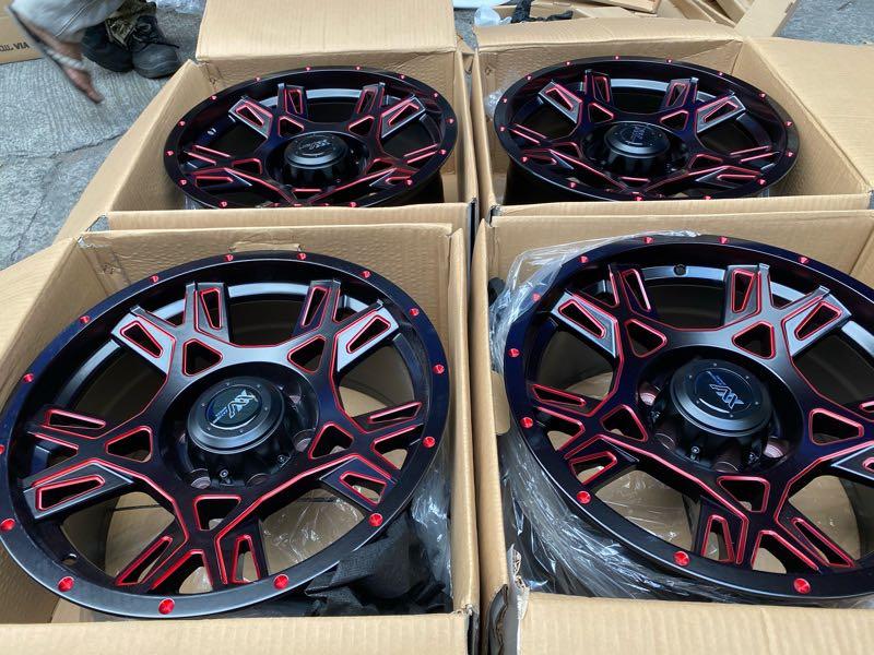 17" Extreme wheel DXW029 Mags 6Holes pcd 114 for Navara or Terra, Car ...