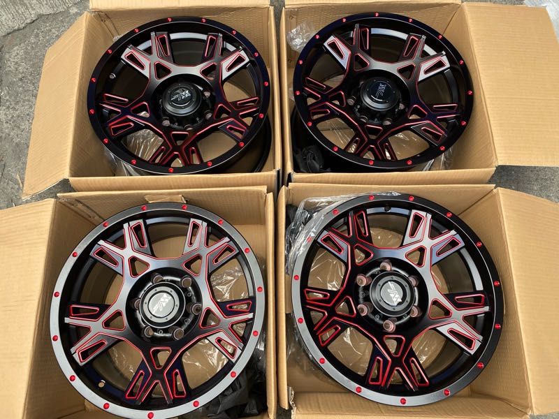 17" Extreme wheel DXW029 Mags 6Holes pcd 114 for Navara or Terra, Car ...