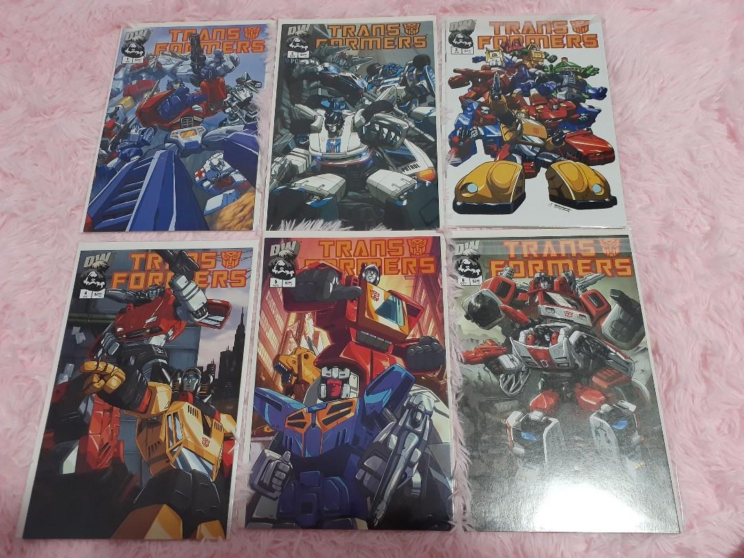 [Collectables] Transformer G1 comic book 1 to 6, Hobbies & Toys ...