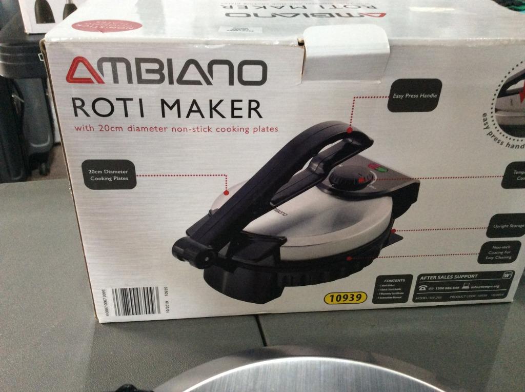 Ambiano Roti Maker, TV & Home Appliances, Kitchen Appliances, Coffee ...