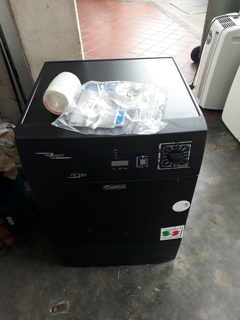 Ardo 7kg dryer new made in Italy, TV & Home Appliances, Washing ...