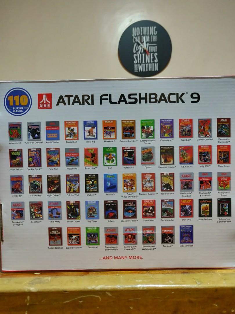 Atari Flashback 9, Hobbies & Toys, Toys & Games on Carousell
