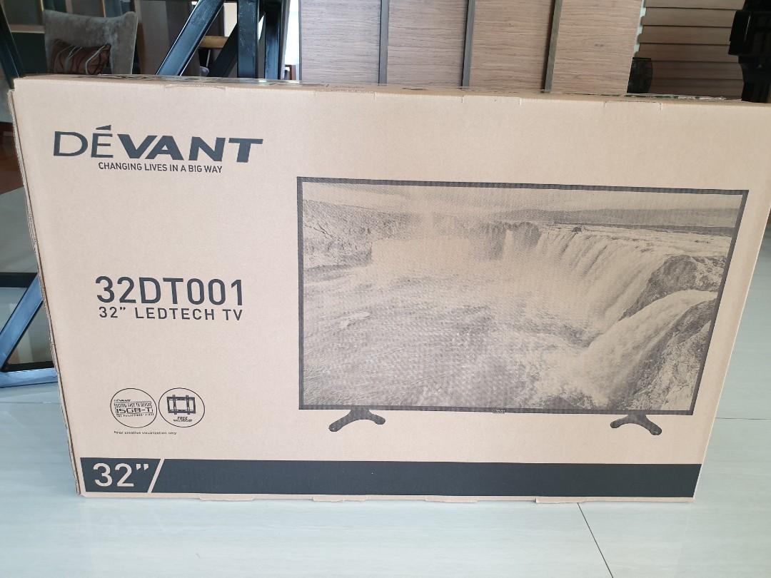 DEVANT 32" LEDTECH TV Brandnew, Audio, Other Audio Equipment on Carousell