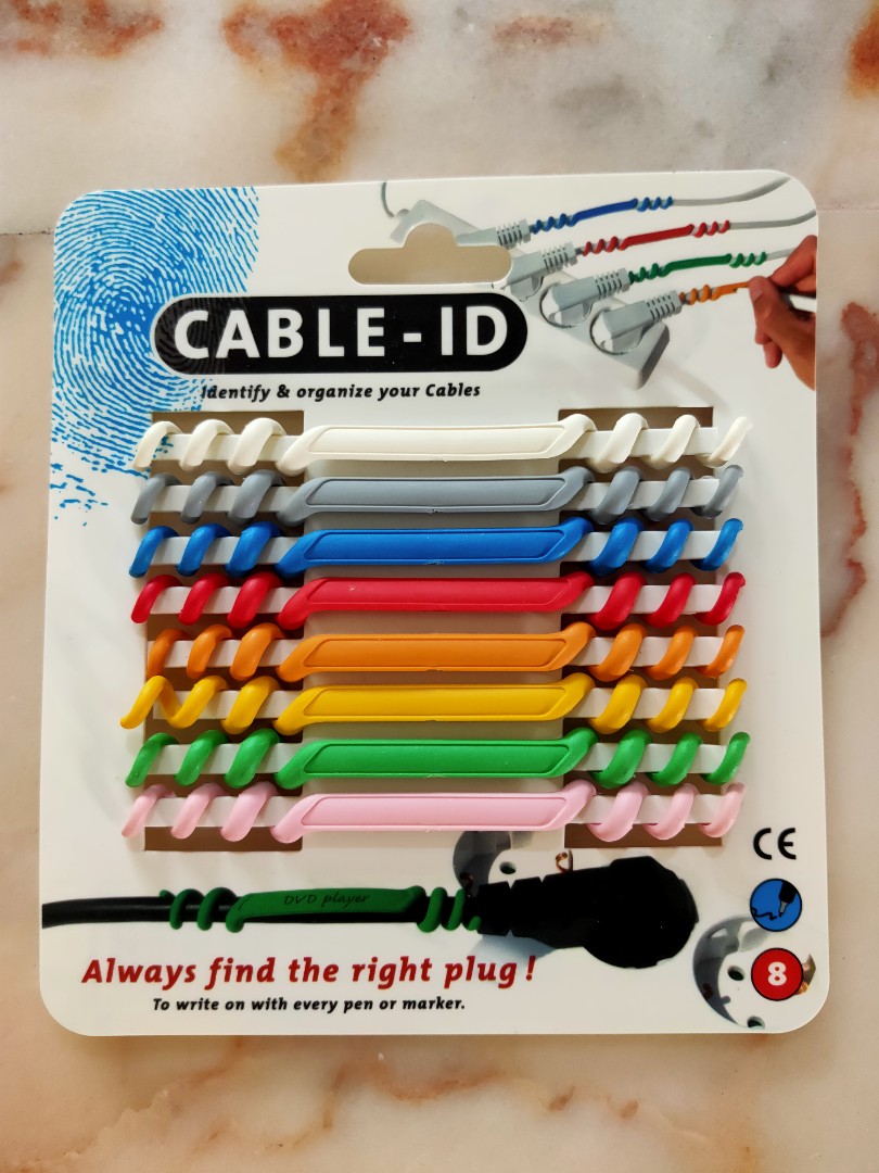 Cable ID tags, Computers & Tech, Parts & Accessories, Other Accessories ...