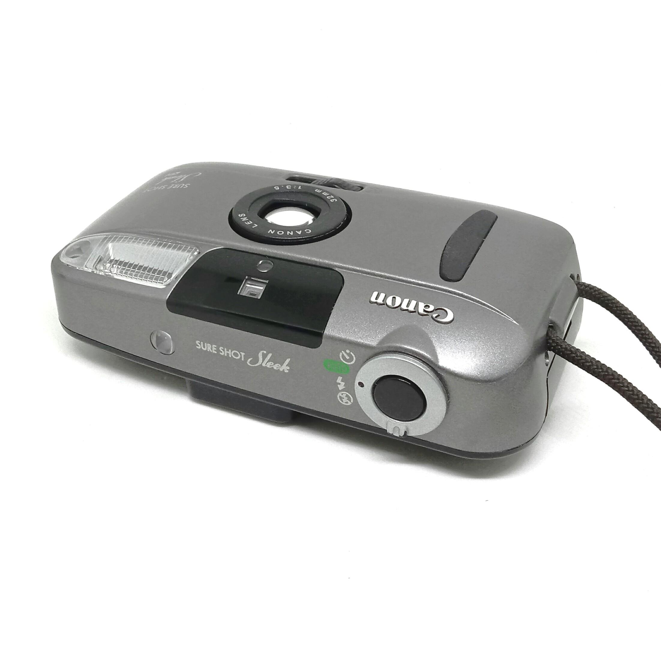 Canon Sure Shot Sleek 35mm Film Camera, Photography, Cameras on Carousell