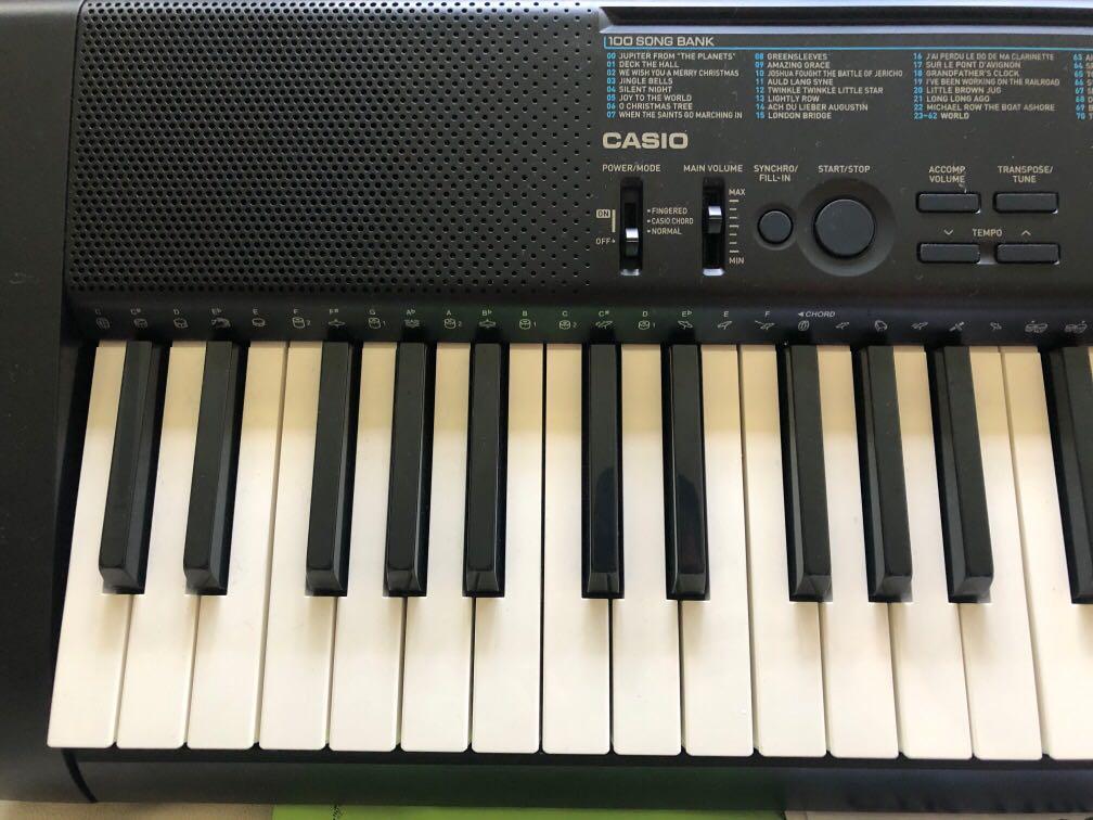 Casio Keyboard Piano CTK-1250 (36 keys), Music & Media, Music ...