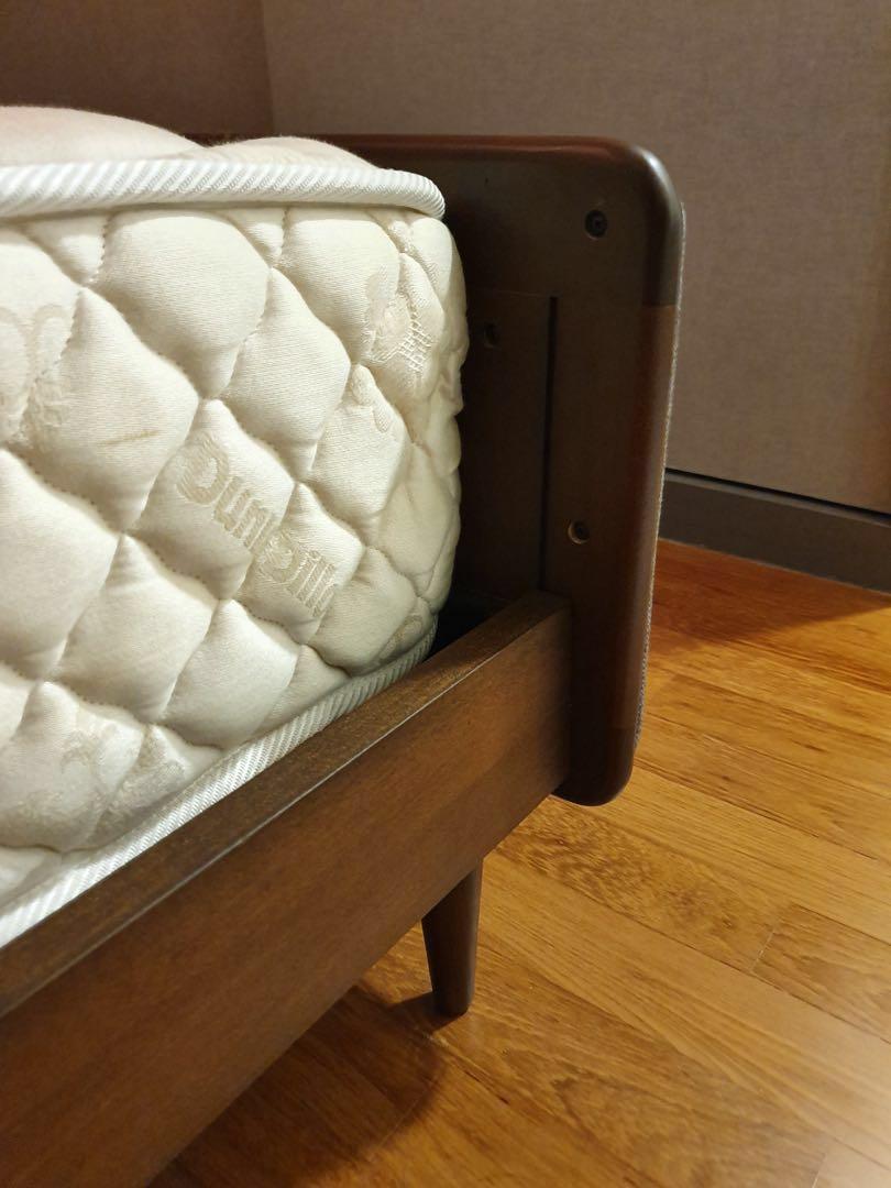 Castlery Patrick King Sized Bed Frame - Slate Gray (New), Furniture ...